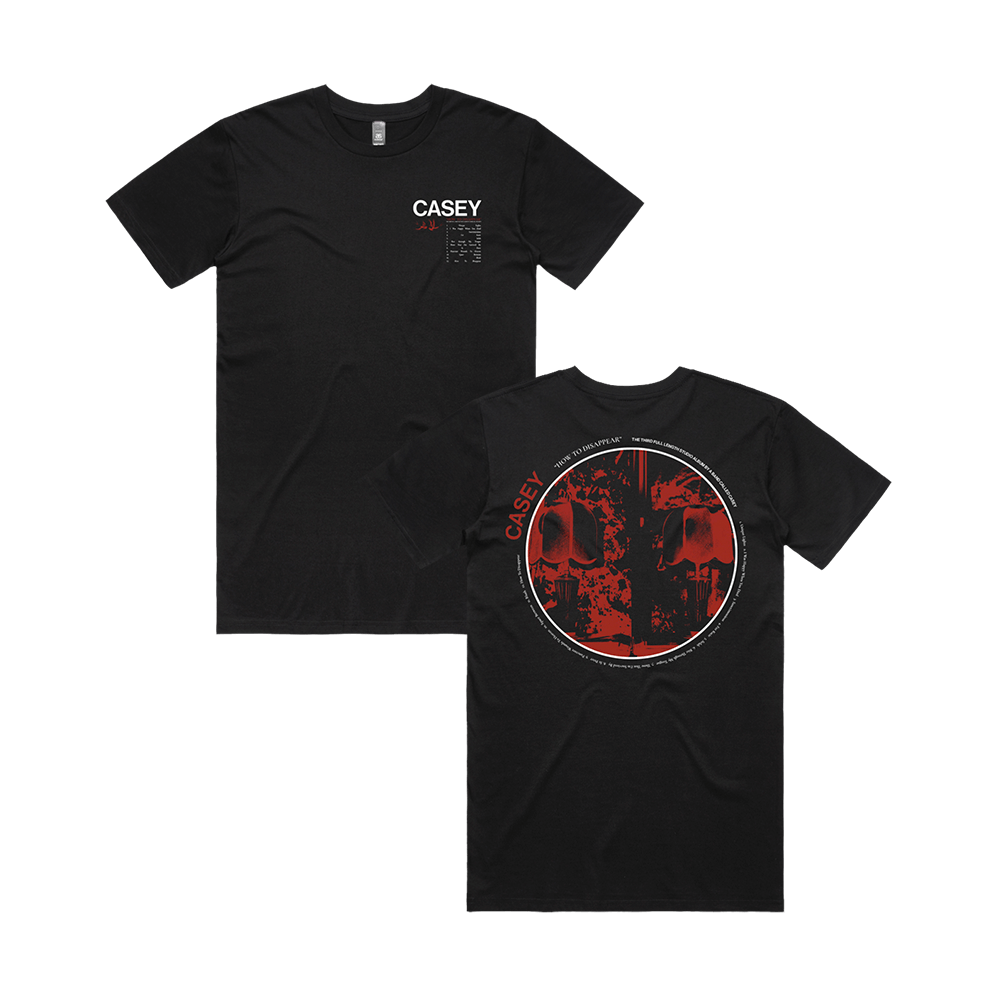 How To Disappear T-shirt - Black – casey-us
