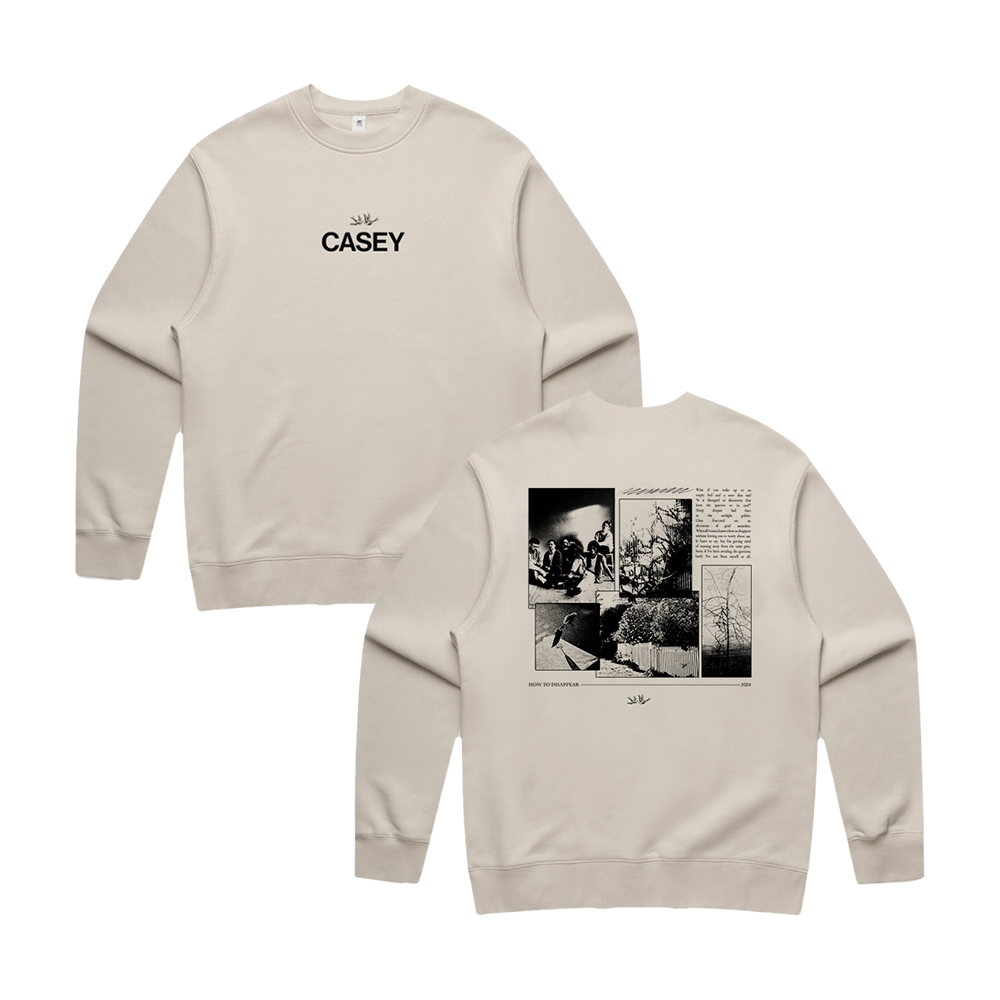 How To Disappear Crewneck - Natural – casey-us